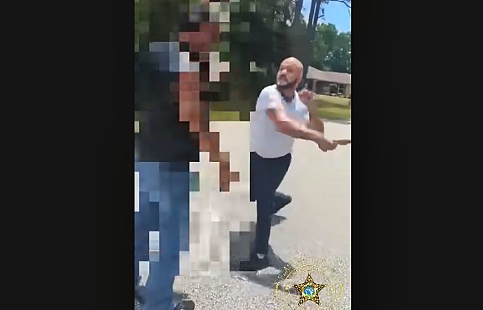 Man Pulls Knife, Slashes At Biker — Sheriff ‘Applauds’ Biker’s Response