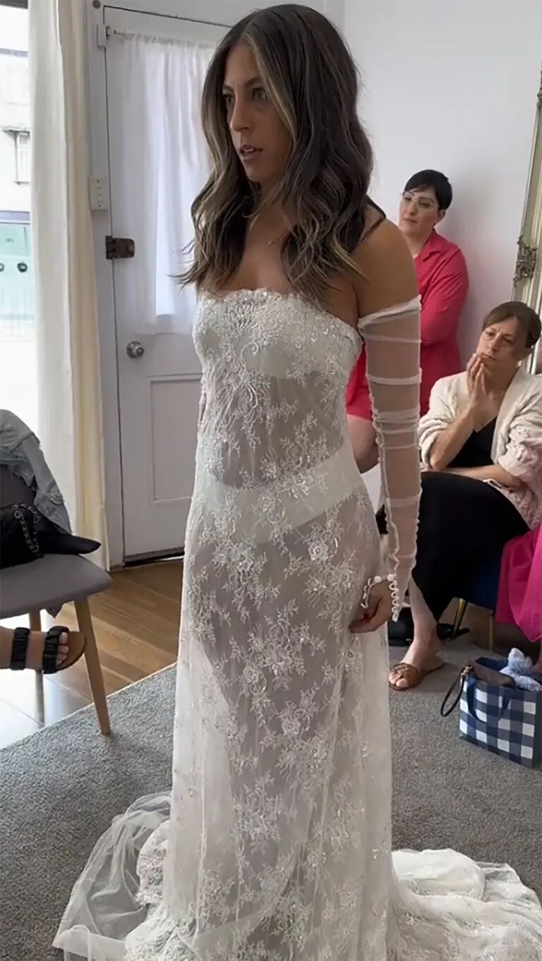 Bride Wears ‘See-Through’ Wedding Dress, Gets Hammered